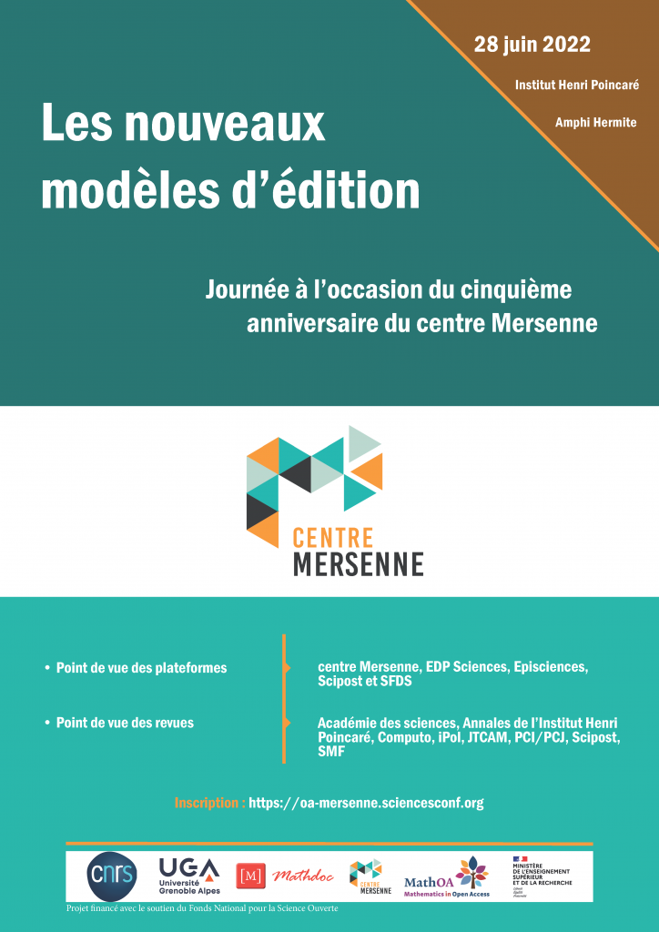 Save the Date : journée libre accès le 28 juin