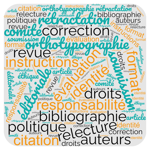 Defining a journal's editorial policy